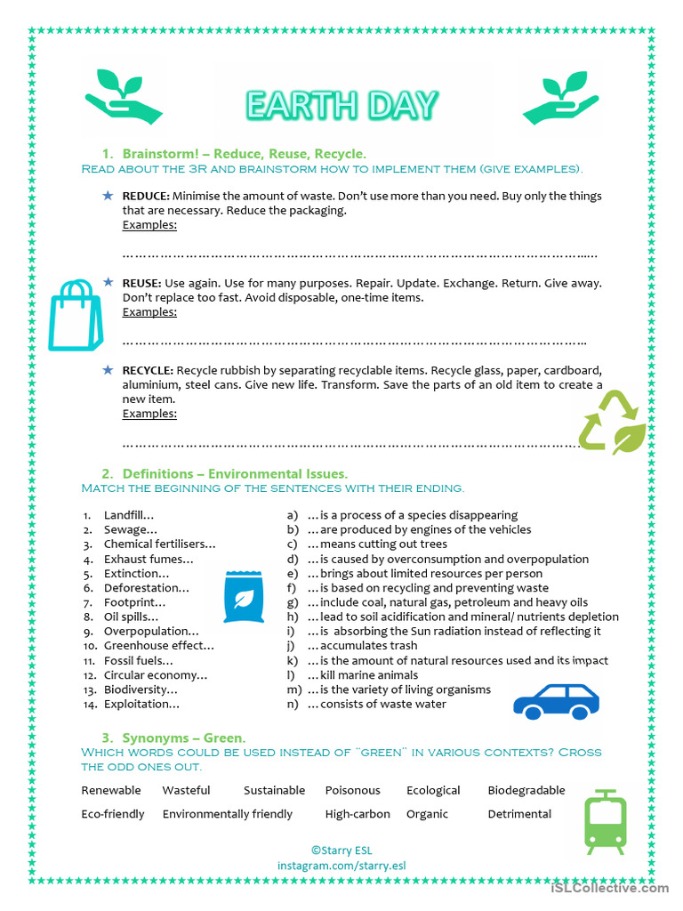 Earth Day: Reduce, Reuse, Recycle Guide | PDF | Nuclear Power | Recycling