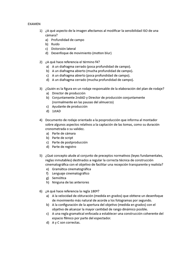 EXAMEN 2do | PDF | Imagen