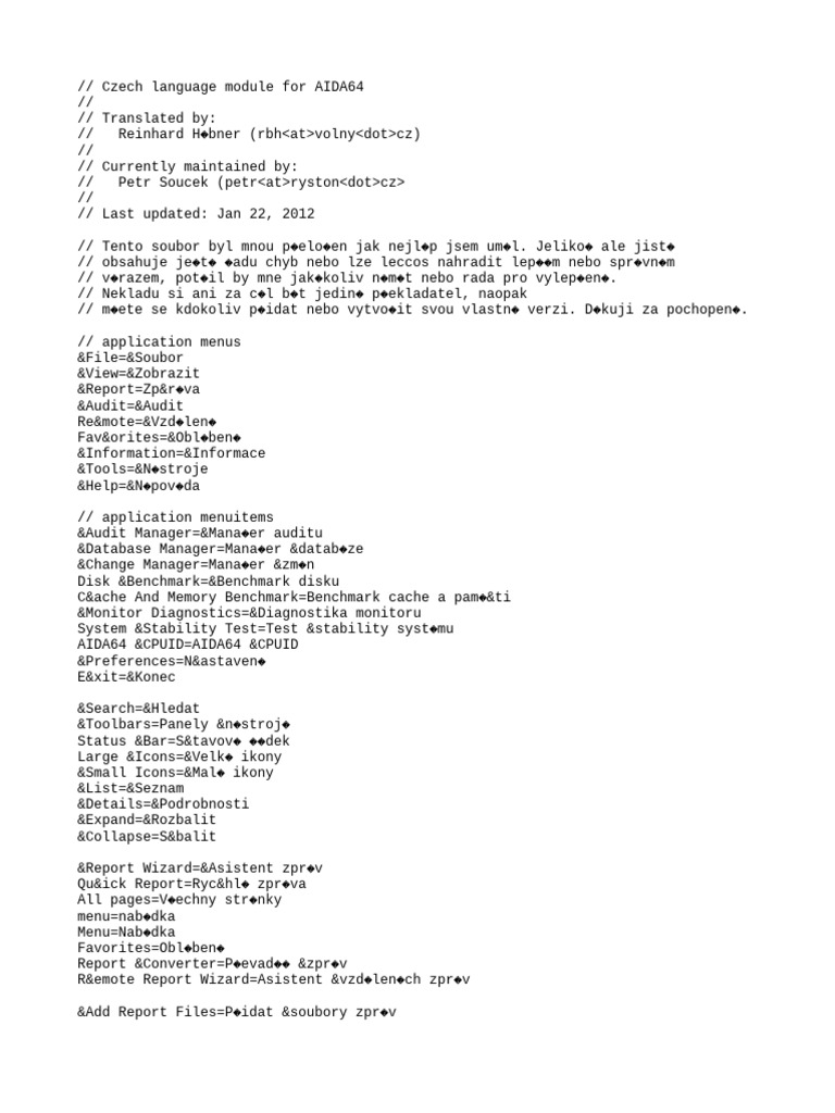 Lang CZ | PDF | Dynamic Random Access Memory | Antivirus Software