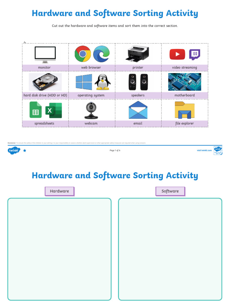 Hardware y Software | PDF | Computer Hardware | Software