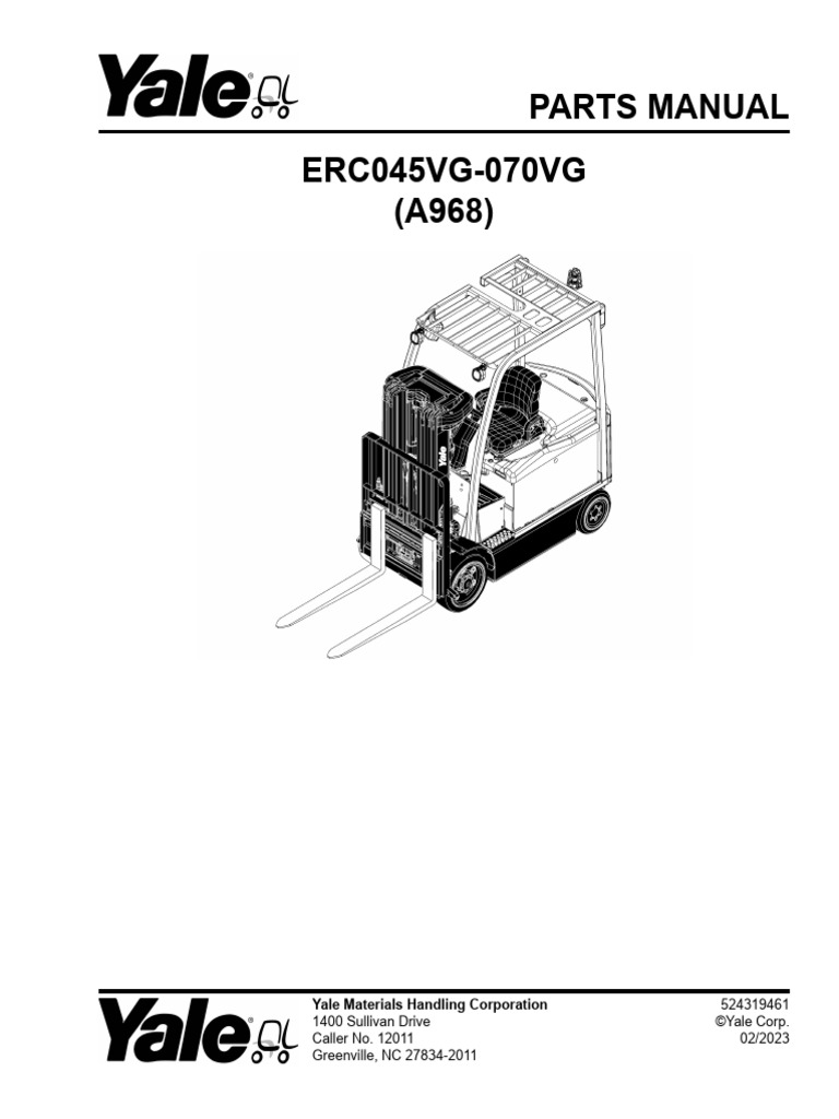 Erc045vg-070vg (A968) (02-2023) - 524319461 | PDF | Axle | Vehicle ...
