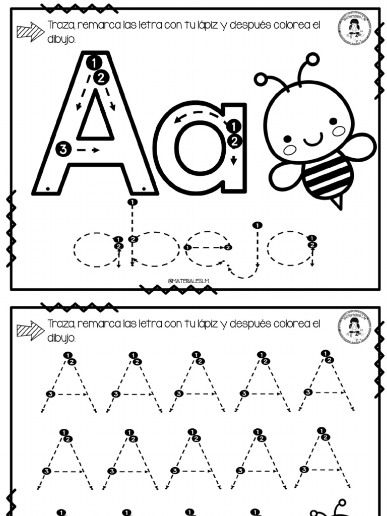 Trazo-de-vocales | PDF