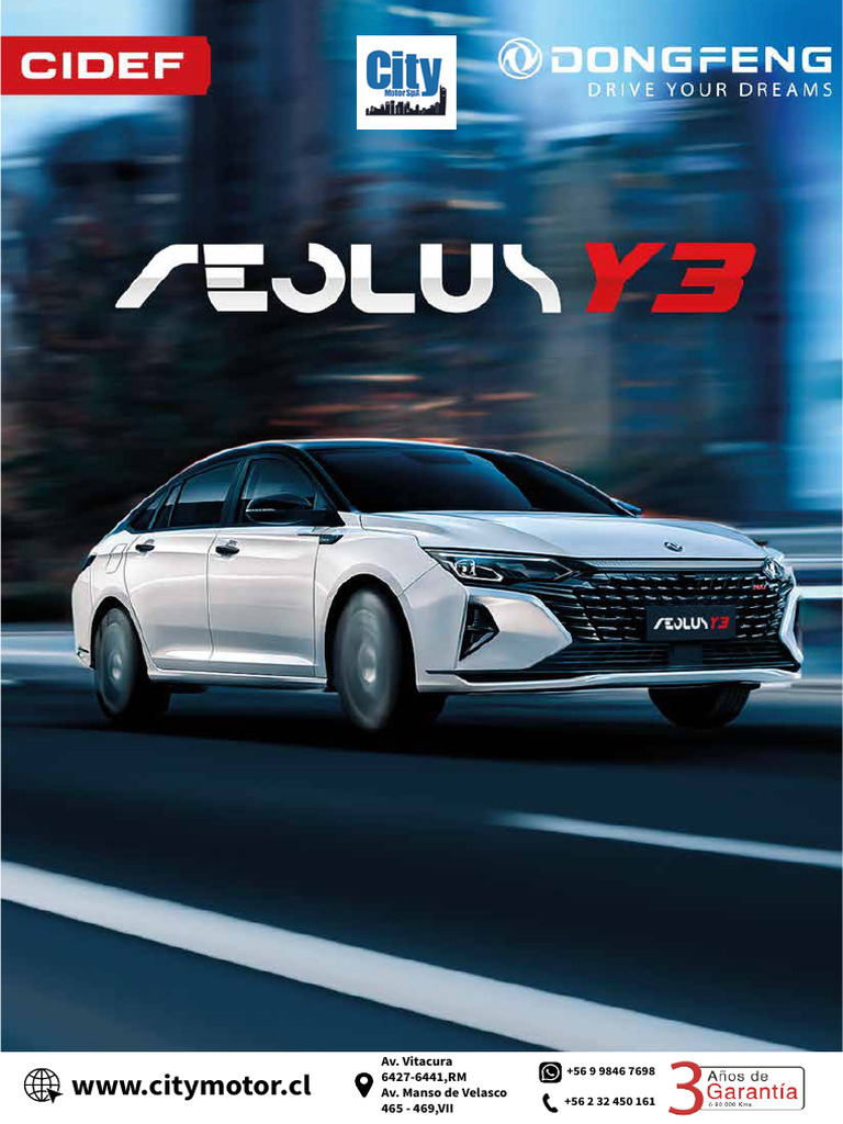 Dongfeng Aeolus Y3 | PDF