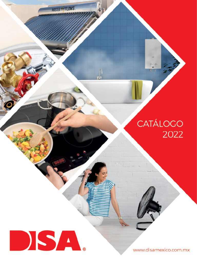 Catálogo DISA 2022: Productos y Servicios | PDF | Estufa de cocina | Cobre