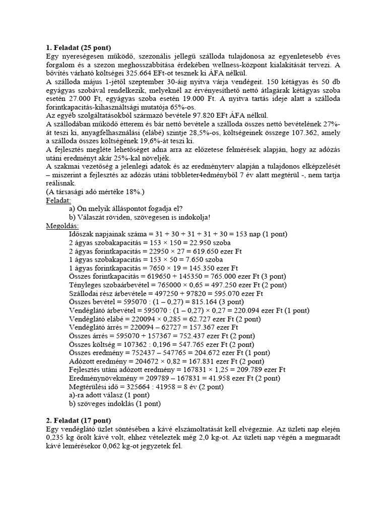 2003 május technikusi vizsga | PDF