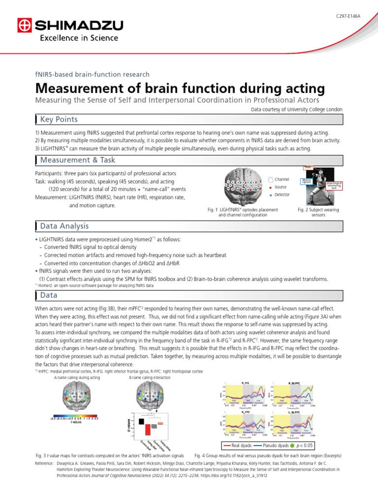 G During Function Brain of Measurement | PDF | Prefrontal Cortex | Electroencephalography