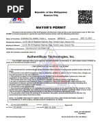 QC E-Services Business Permit | PDF