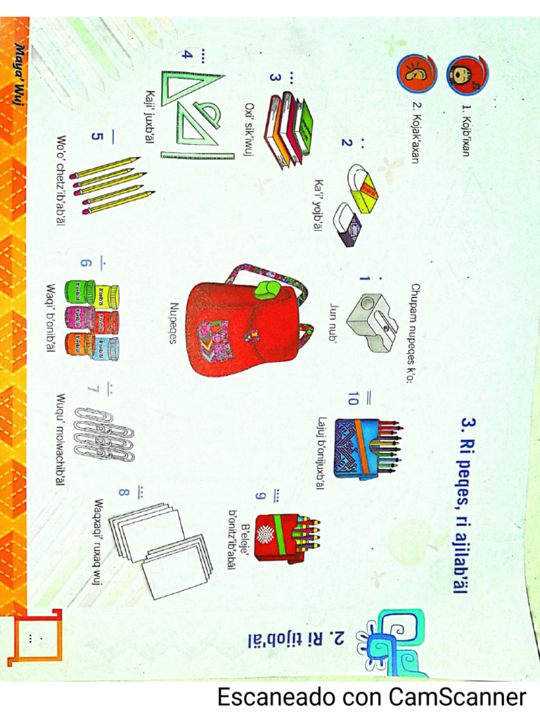 Útiles Escolares | PDF