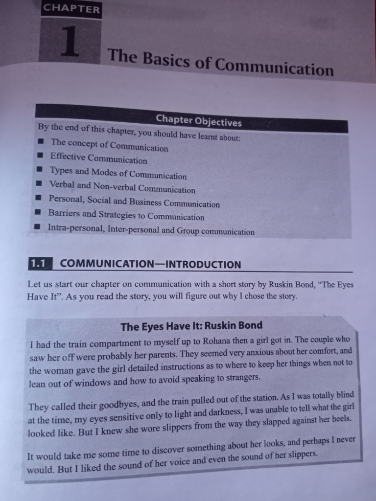 The Basics Of Communication | PDF