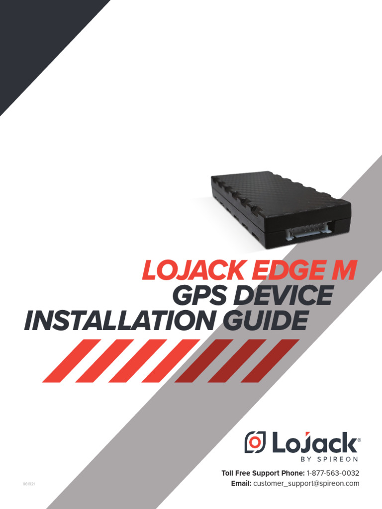 LoJack Edge M Installation Guide | PDF | Manufactured Goods | Electronics