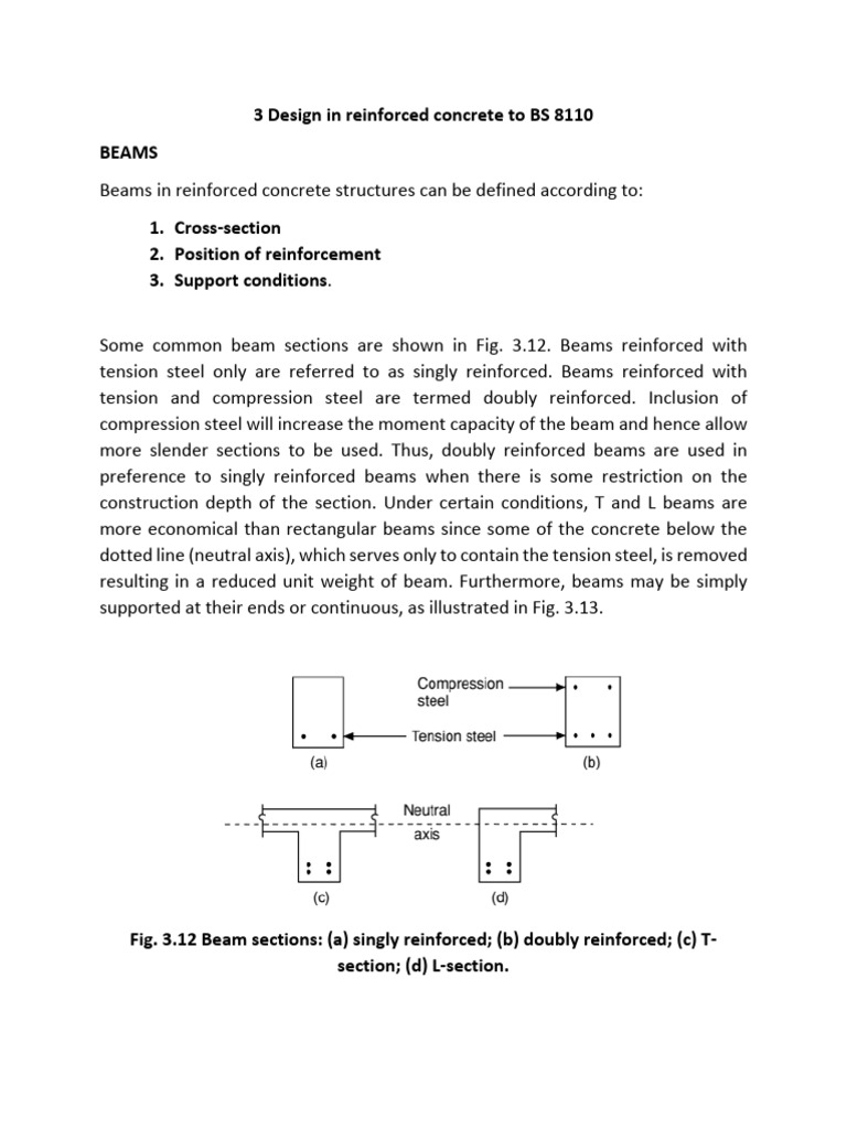 Concrete Beam & Slab Design Guide | PDF | Beam (Structure) | Foundation (Engineering)