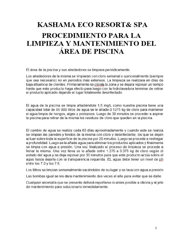 Kashama Eco Resort | PDF