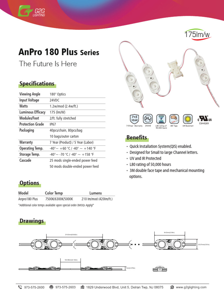 AnPro 180 Plus | PDF | Electric Power | Electrical Components