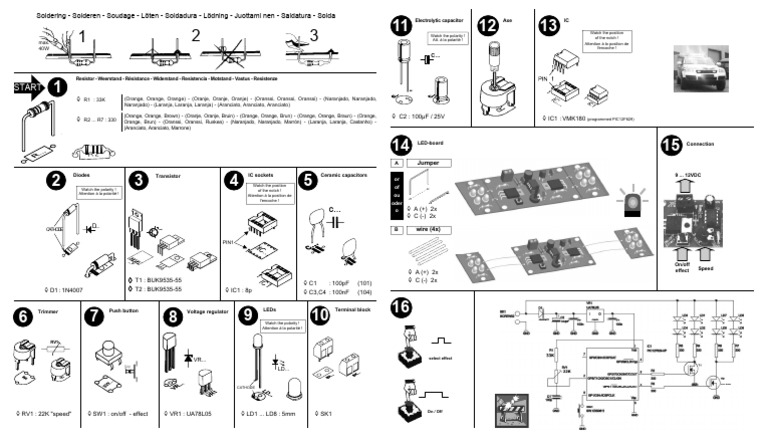 2-CHANNEL HI-POWER LED FLASHER Manual - mk180 | PDF