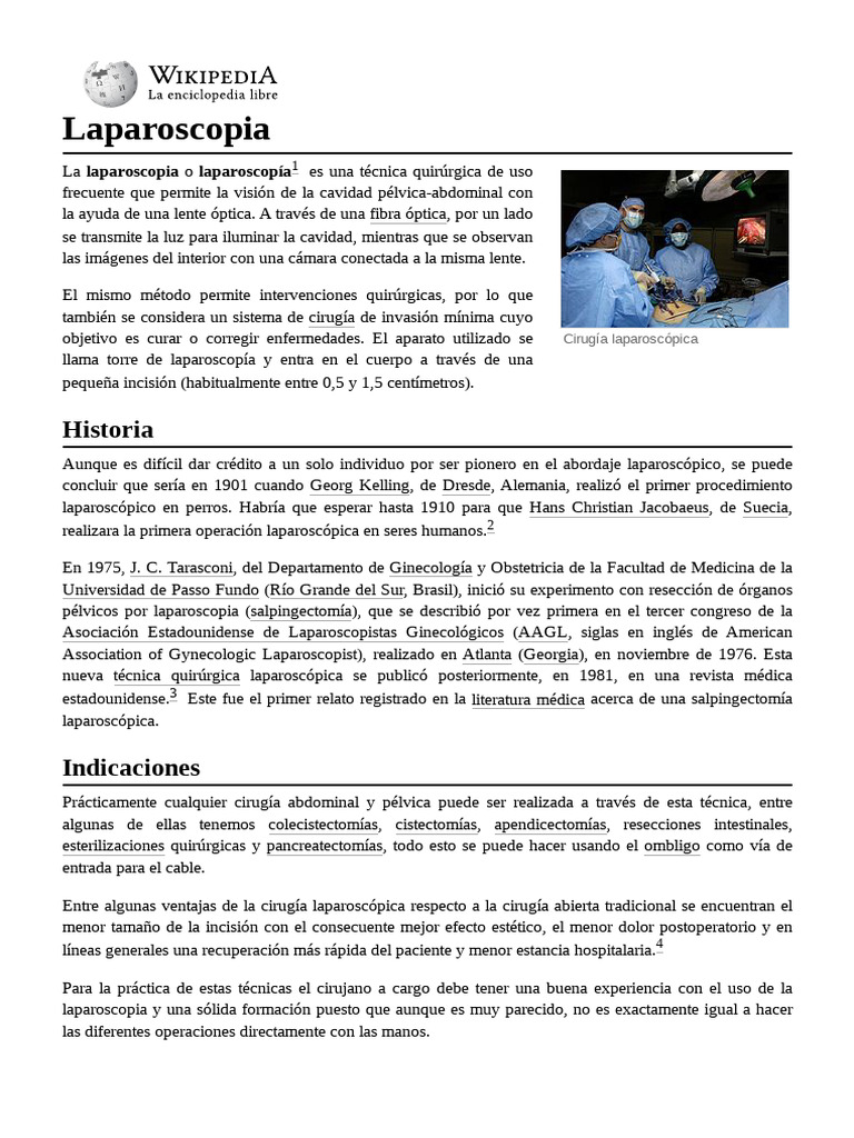 Laparos | PDF | Medicina CLINICA | Cirugía