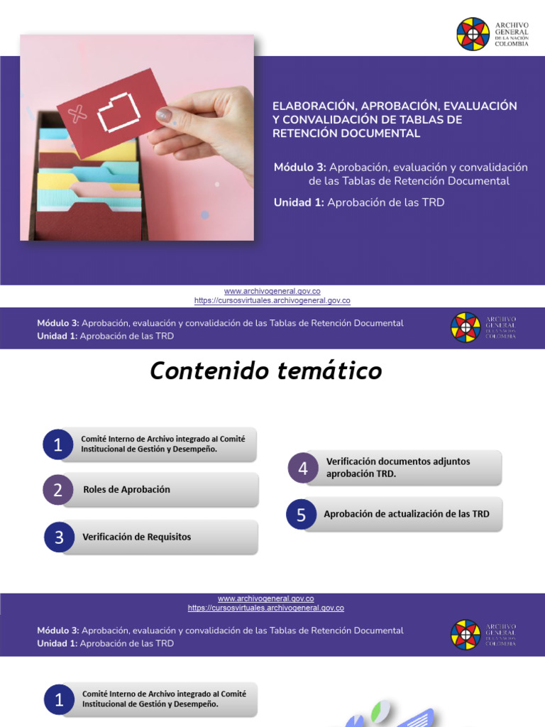 Aprobacion de Las TRD | PDF | Evaluación | Colombia