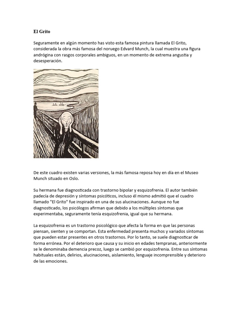 Historia de El Grito | PDF