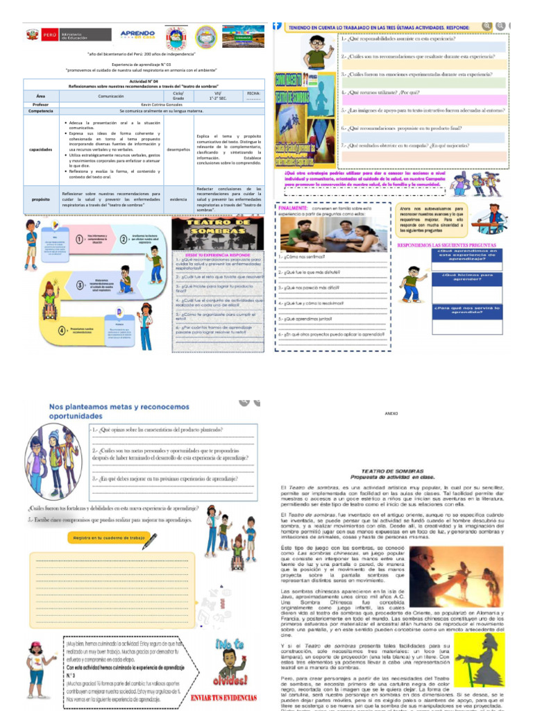 Com Vi Exp3 S4 | PDF | Aprendizaje | Cognición