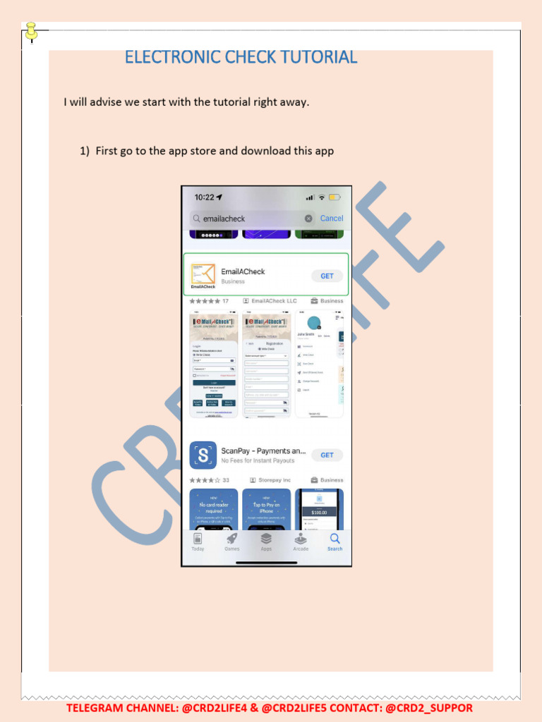 Electronic Check Tutorials | PDF | Computer Mediated Communication ...