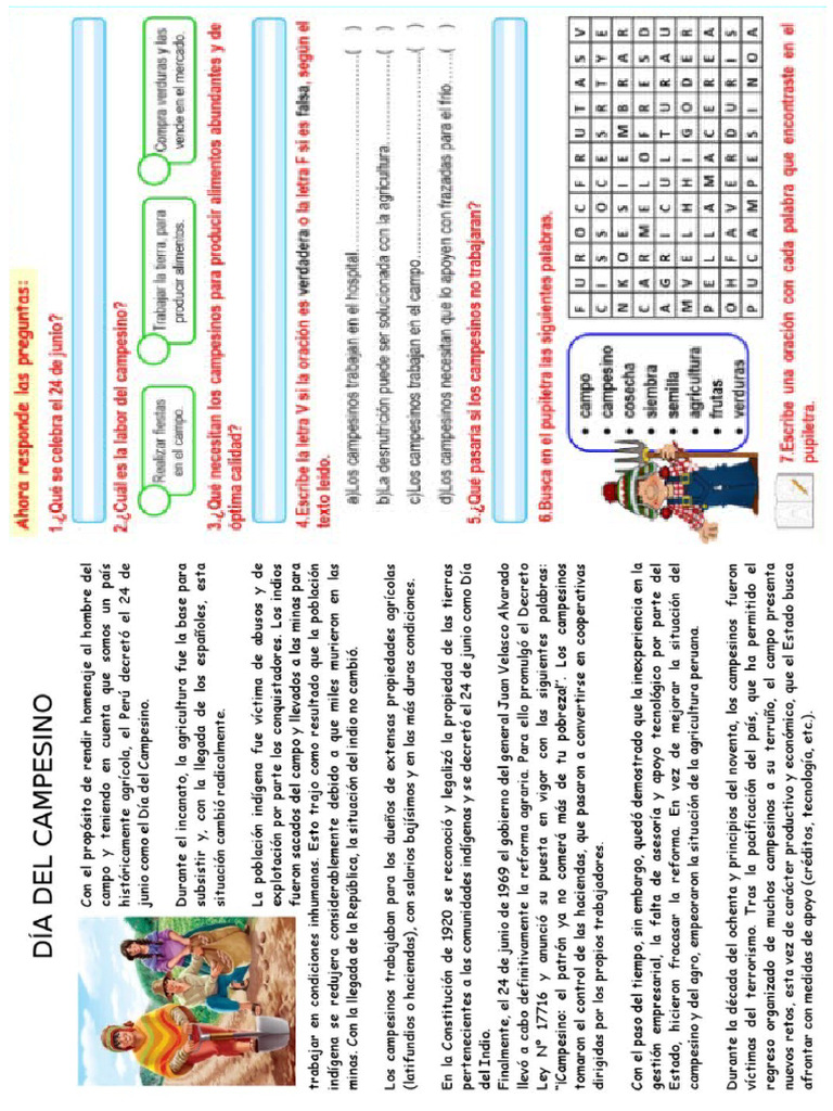 Plan Lector 24 de Junio | PDF