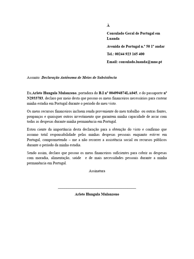 Meios de Subsistência | PDF