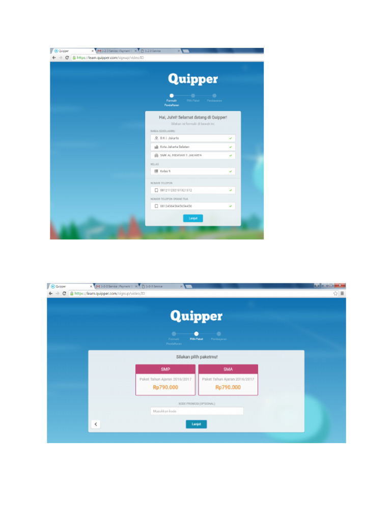 Quipper Payment | PDF