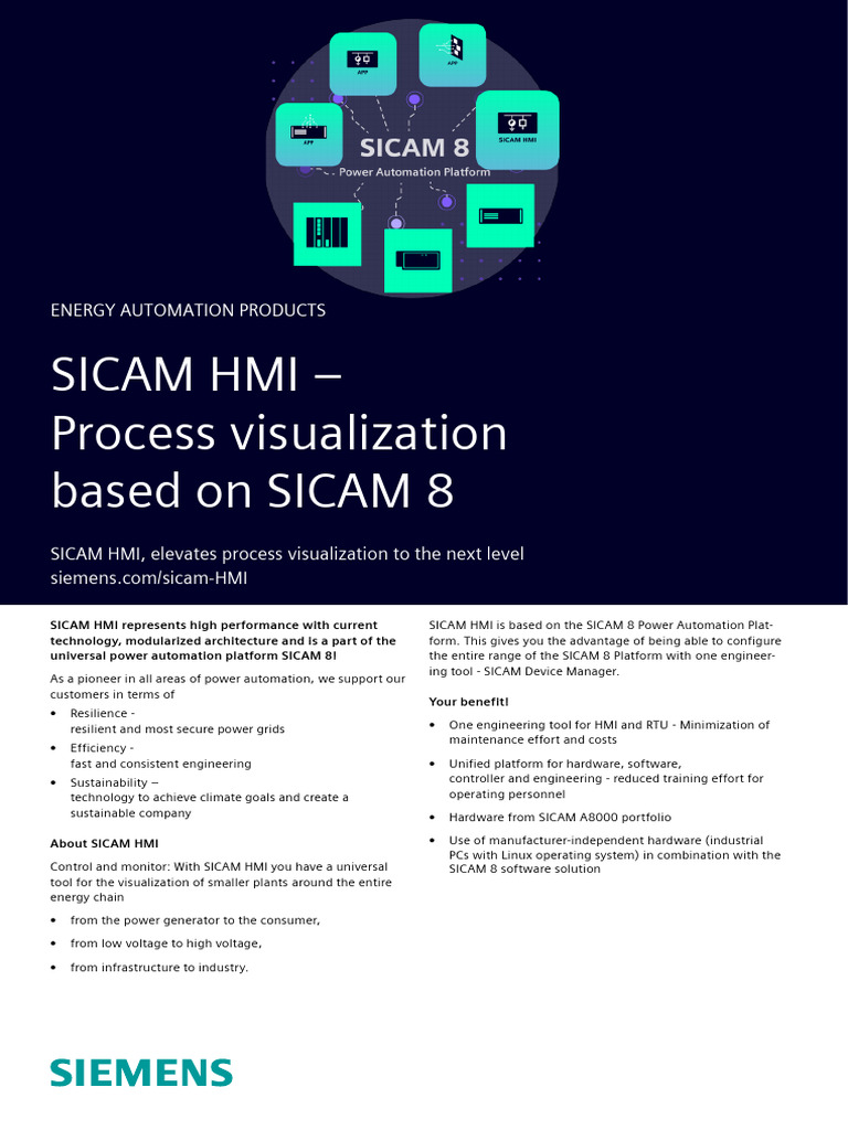 sicam-hmi-profile | PDF | Automation | User Interface
