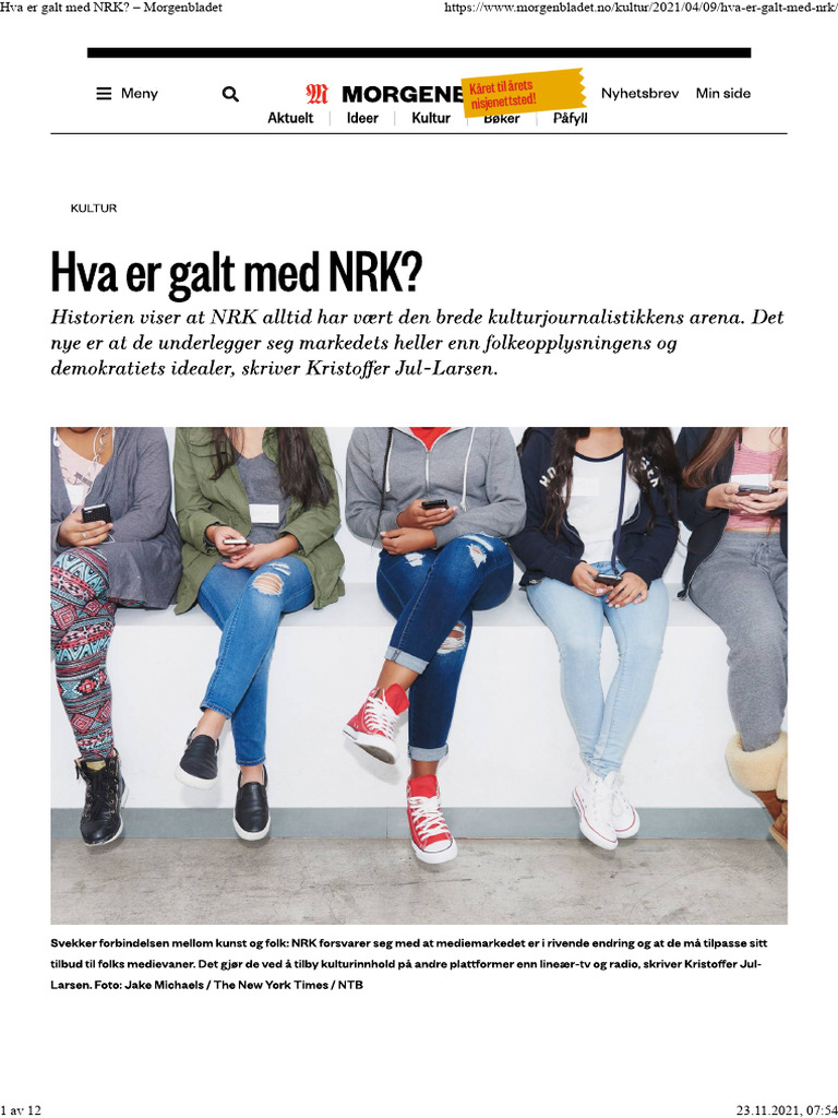 NRK Folkeopplysning | PDF
