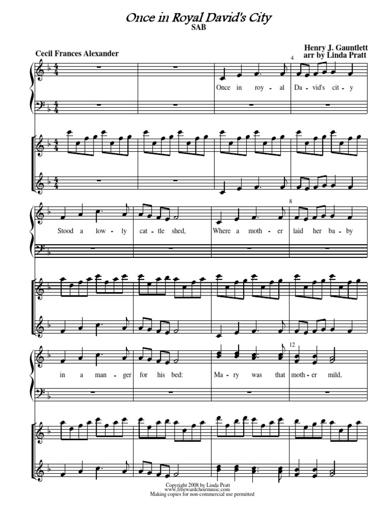 Once in Royal Davids City | PDF