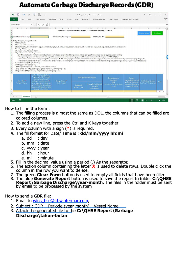 GDR User Guide-3 | PDF