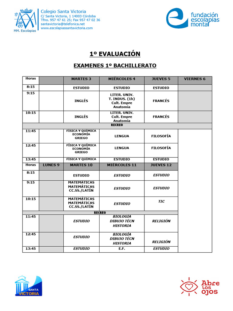 Ex.1Â Ev - 1ÂºBTO - 1920a | PDF