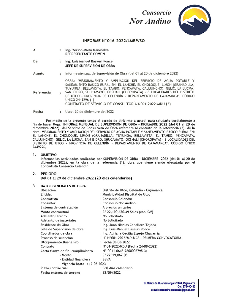 Informe #016-CNA-2022 - Informe Val 04 Sup | PDF | Elementos arquitectónicos | edificio