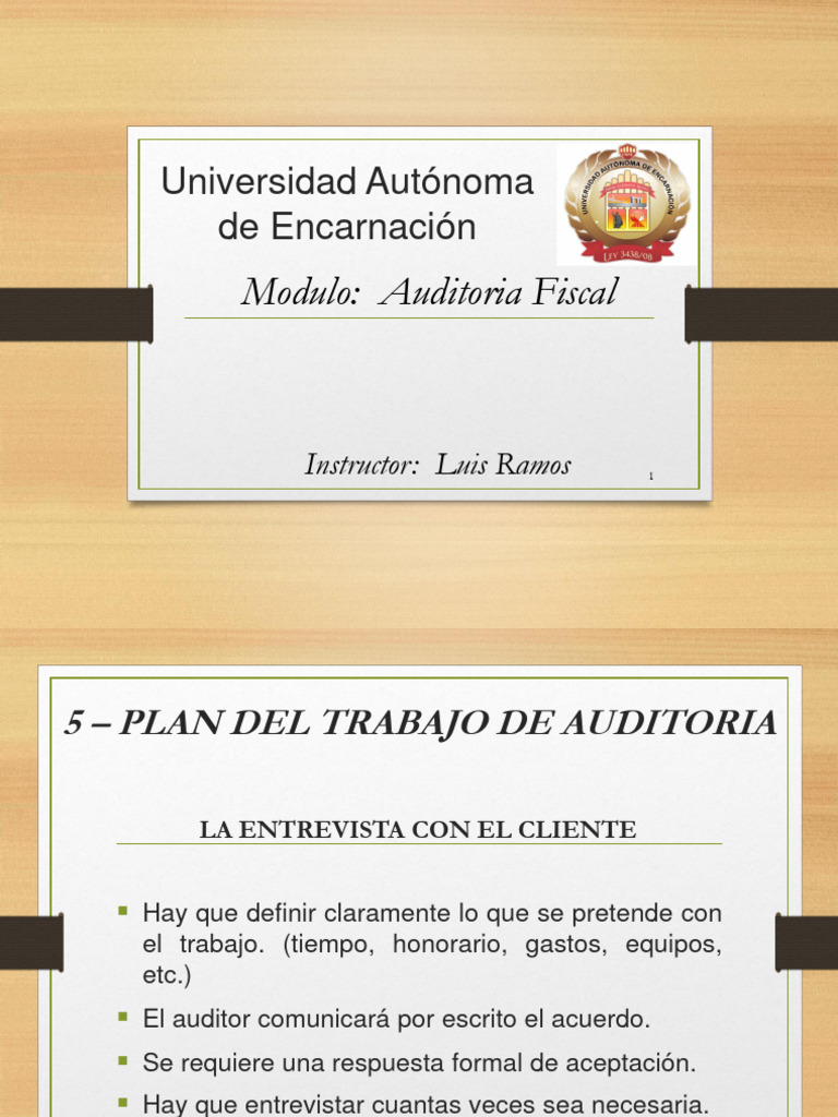Desarrollo 1 Auditoria Fiscal | PDF | Auditoría | Contralor