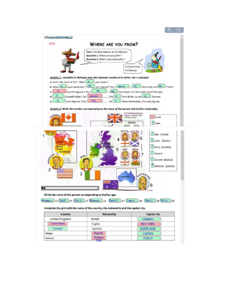 Evidence Liveworksheet Clase 3 | PDF