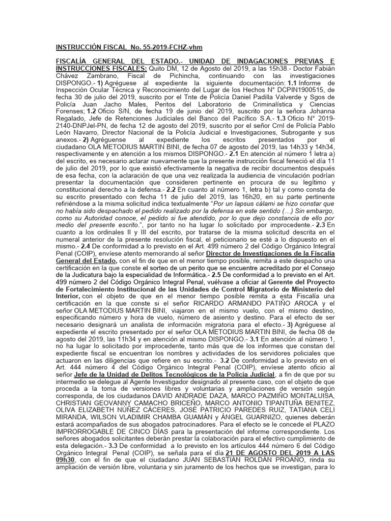 Impulso Fiscal CNN, CEL, Versiones1 | PDF | Fiscal | Ciencia forense