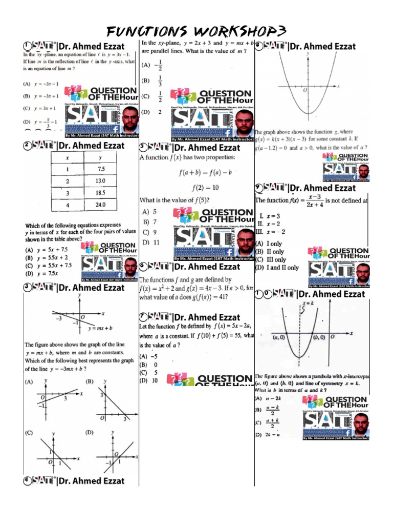 Functions WorkShop3 | PDF