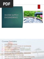 Components of Water Supply Systems | PDF | Water Supply Network | Water