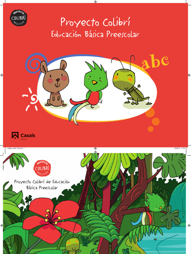 proyecto colibrí | PDF | Educación de la primera infancia