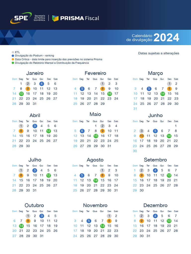 Calendario Prisma-2024 | PDF