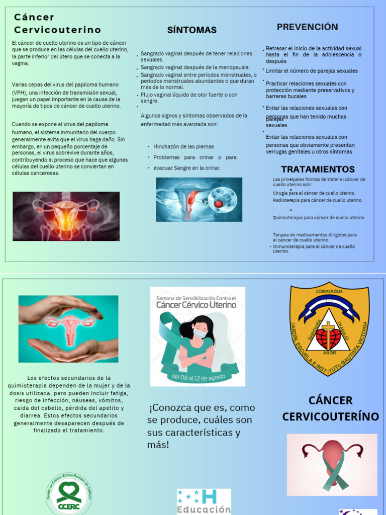 Cáncer cervicouterino | Descargar gratis PDF | Cáncer de cuello uterino | Cáncer