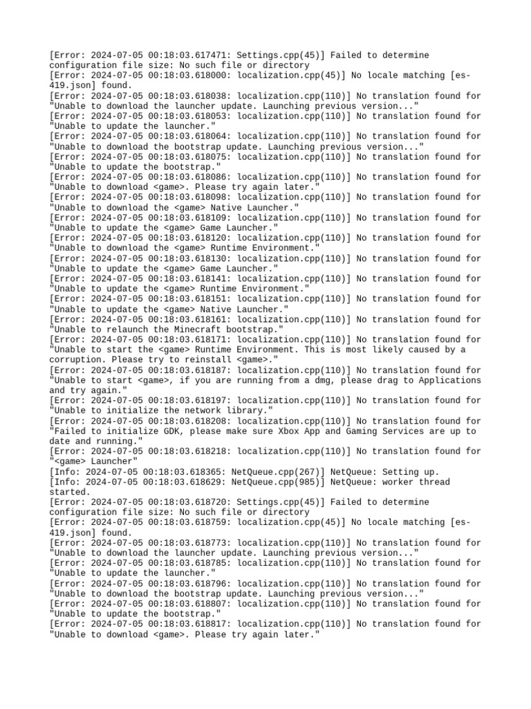 Native Updater Log 7 | PDF | Operating System Technology | Computing Platforms