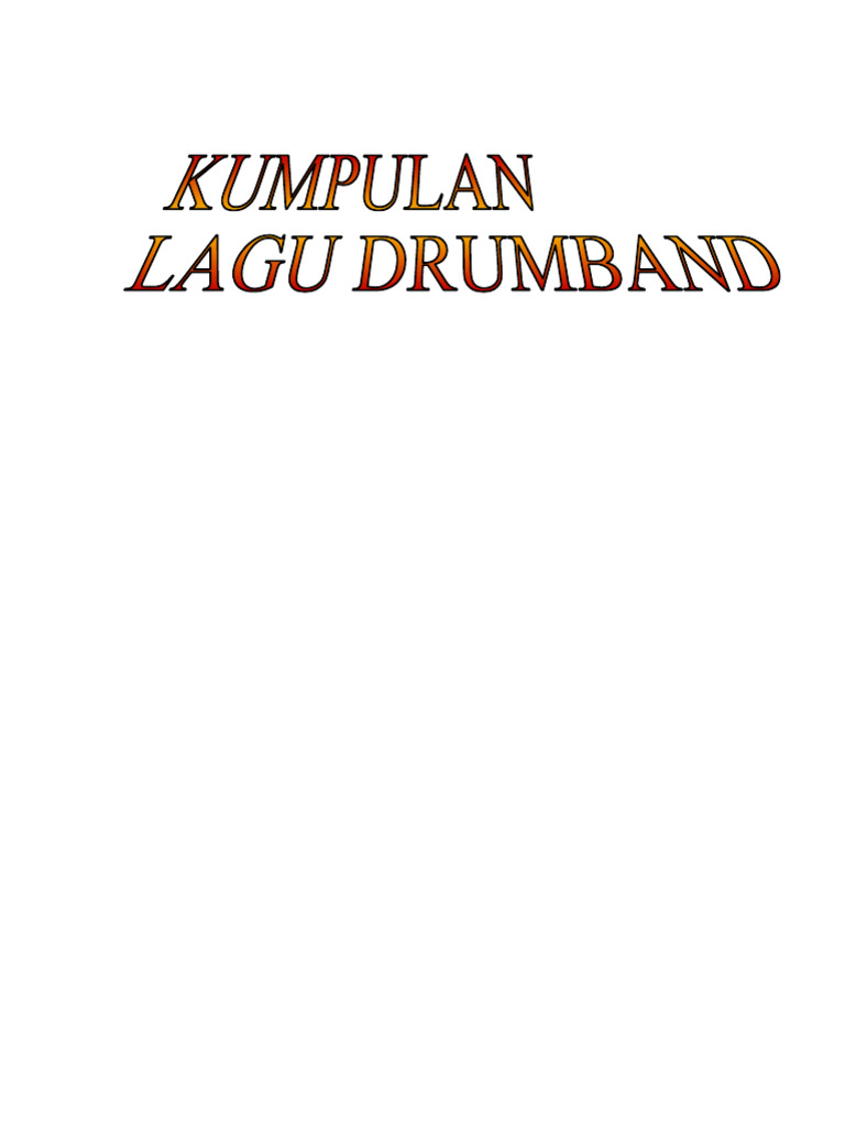 Buku All Rumus Drumband | PDF