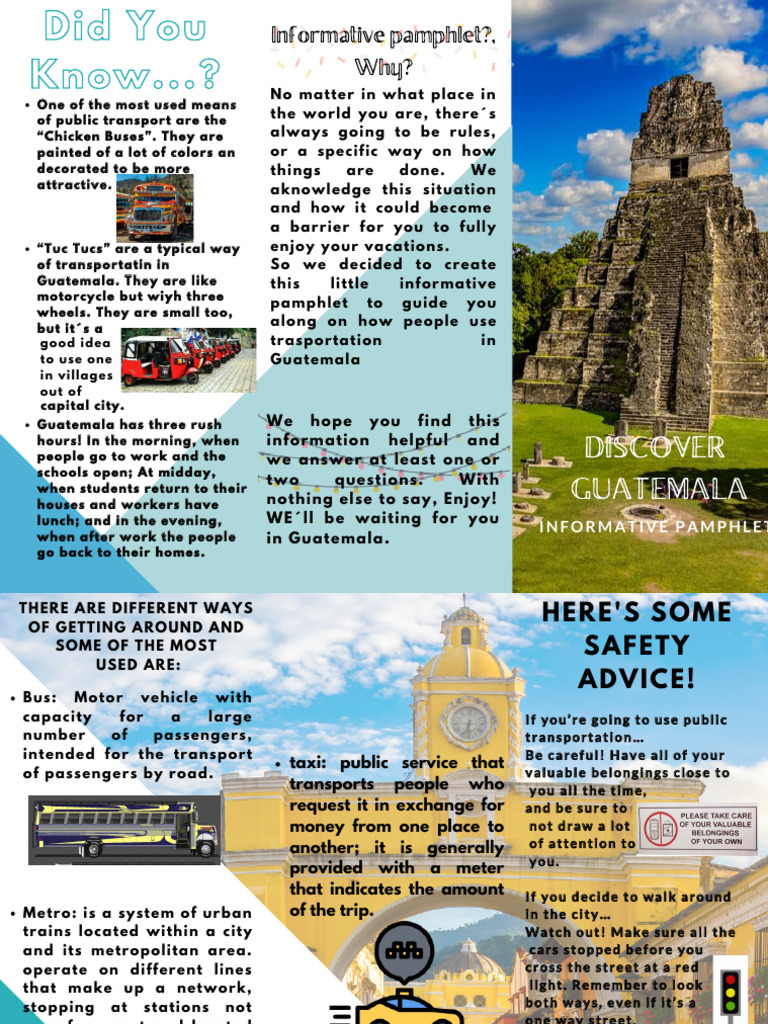 Pamphlet | PDF | Traffic | Transport