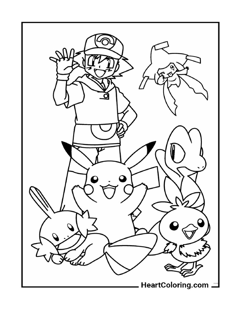6703 Pokemon Coloring Pages | PDF