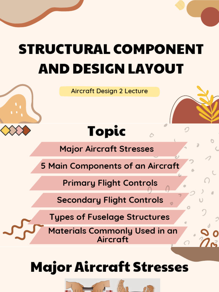 Structural Component and Design Layout | PDF | Flight Control Surfaces ...