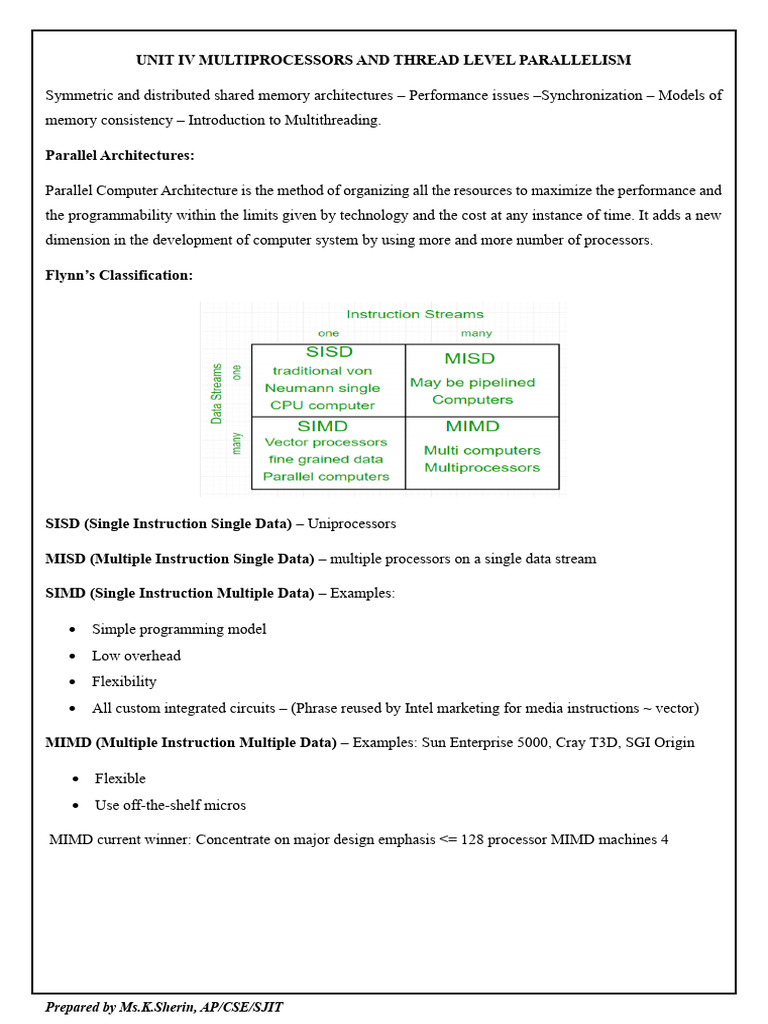 Unit Iv | PDF | Thread (Computing) | Computer Programming