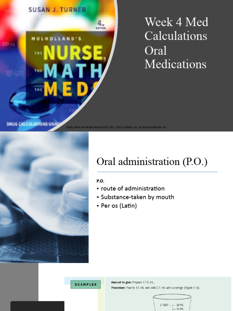 Practice Medication Calculations | PDF | Dose (Biochemistry) | Chemistry