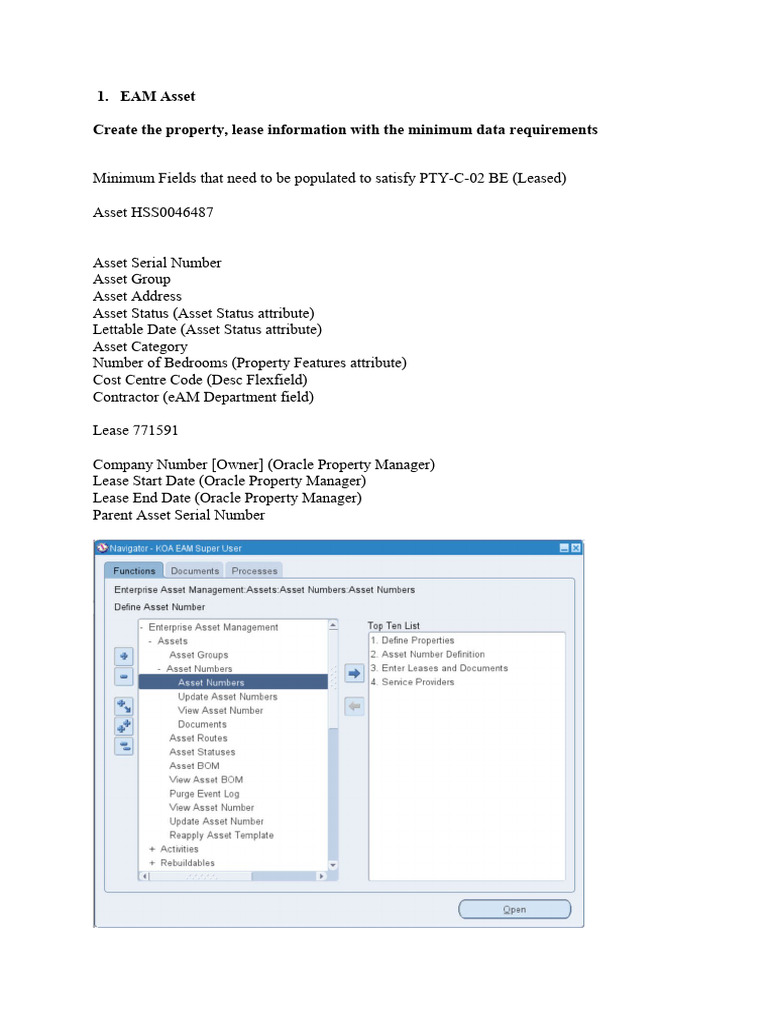 Create A Property Asset | PDF