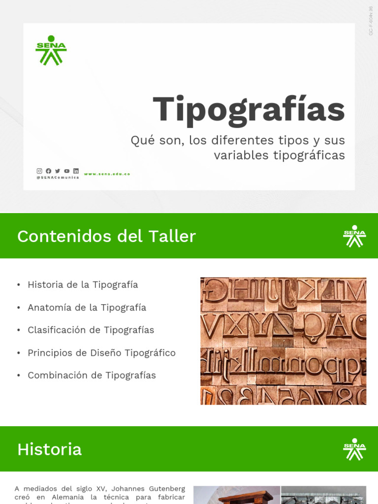 Tipografia | Descargar gratis PDF | Tipografía | Serif