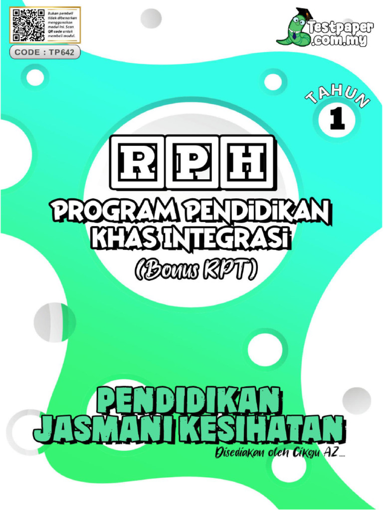 RPH PJK Tahun 1 (Unit 1 Gerak Ria) | PDF | Karier & Perkembangan